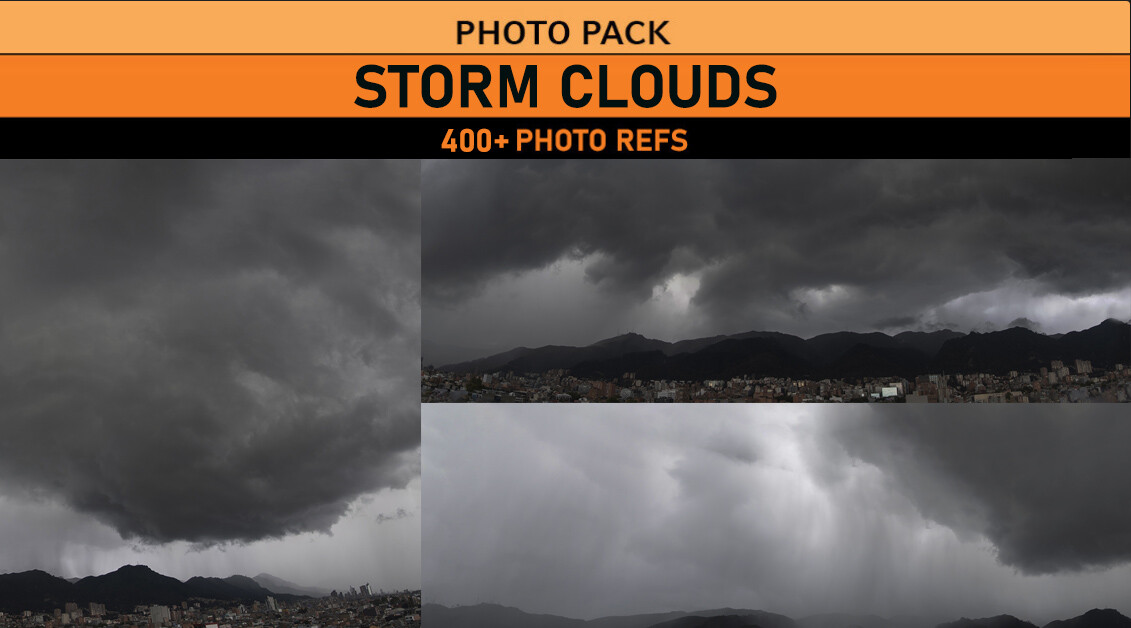 ArtStation - Storm Clouds 400+ Photo Refs | Resources