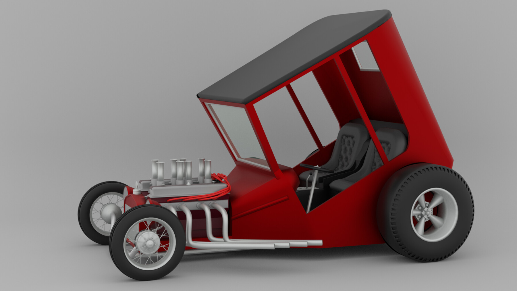 ArtStation - Uncertain-T Kustom Culture Hot Rod | Game Assets