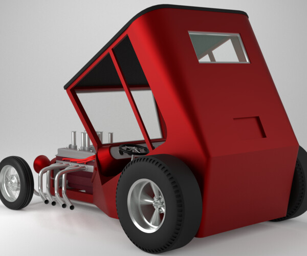ArtStation - Uncertain-T Kustom Culture Hot Rod | Game Assets