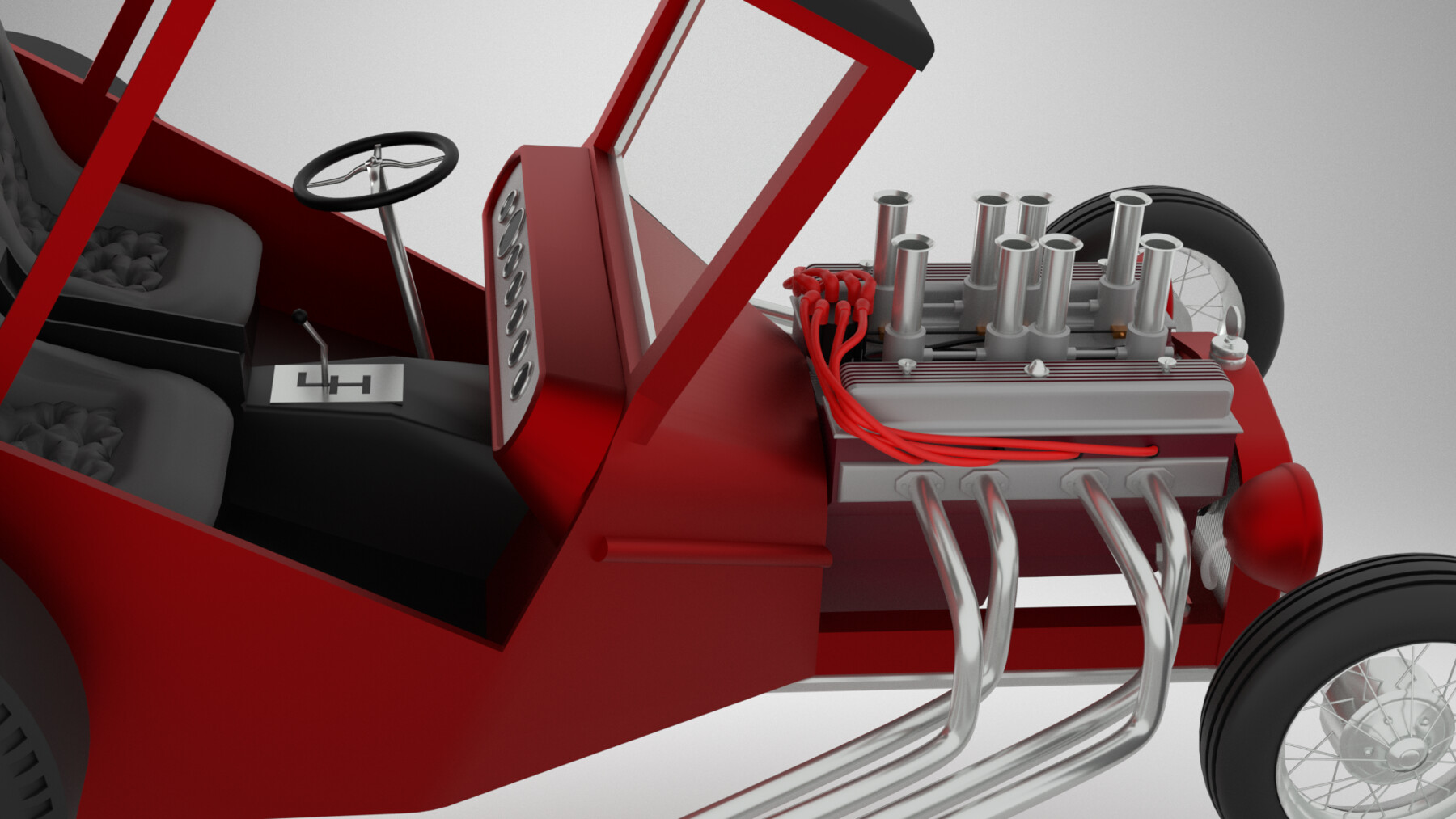 ArtStation - Uncertain-T Kustom Culture Hot Rod | Game Assets