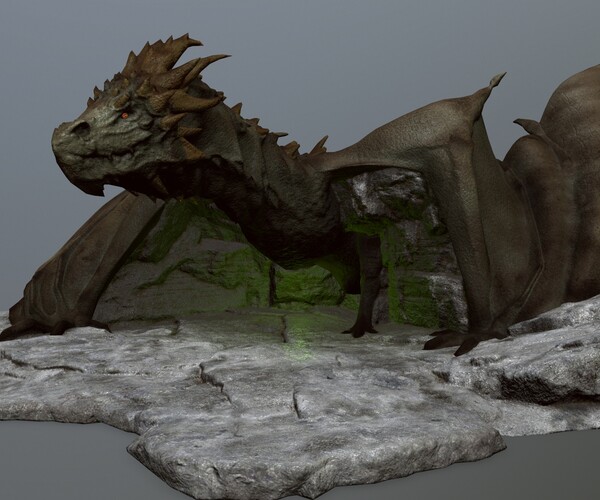 ArtStation - dragon | Game Assets