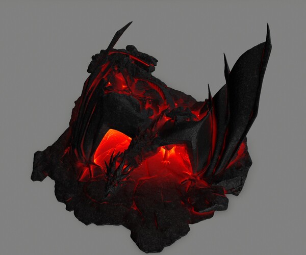 ArtStation - fire dragon | Game Assets