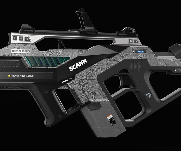 ArtStation - SCANN Weapon Concept | Resources