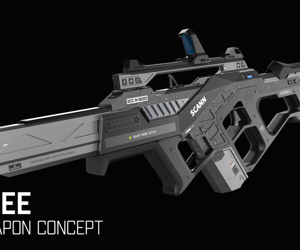 ArtStation - SCANN Weapon Concept | Resources