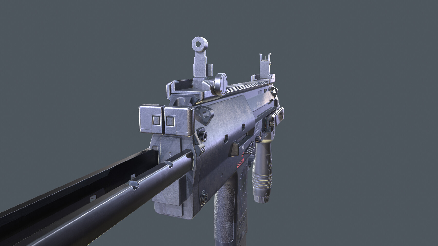 ArtStation - HK MP7A2 | Game Assets