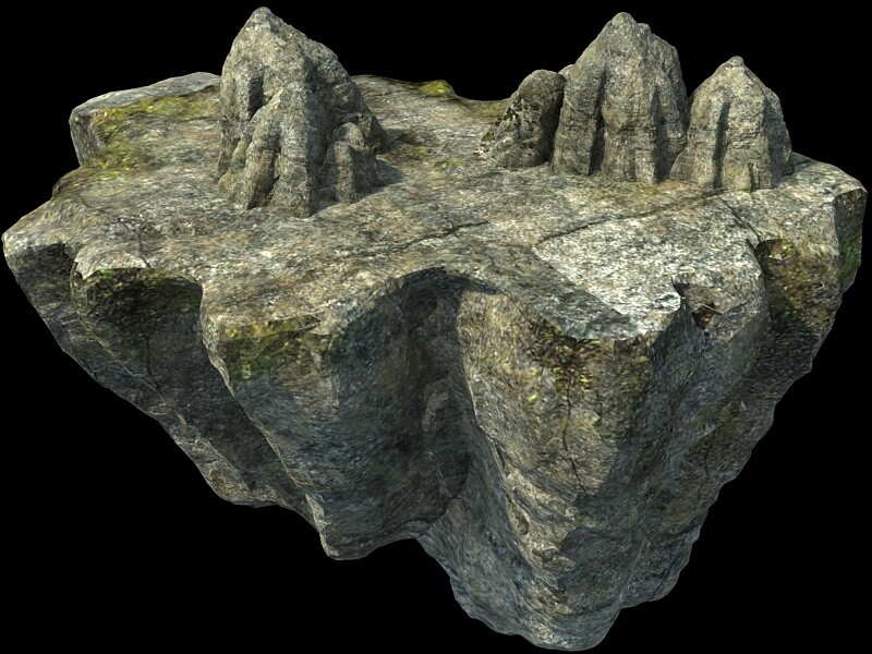 ArtStation - rocks 3D model 1 | Game Assets