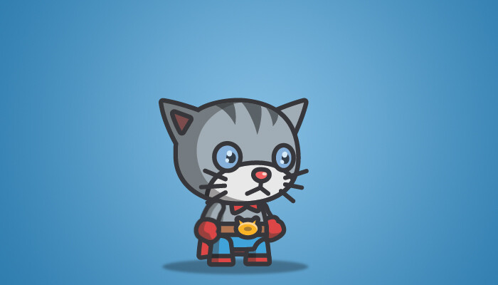 ArtStation - Super Cat Character Sprite | Game Assets