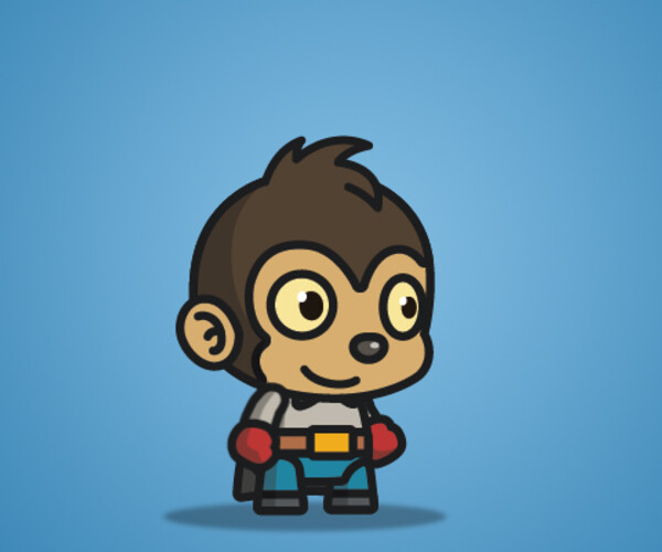 ArtStation - Super Monkey | Game Assets