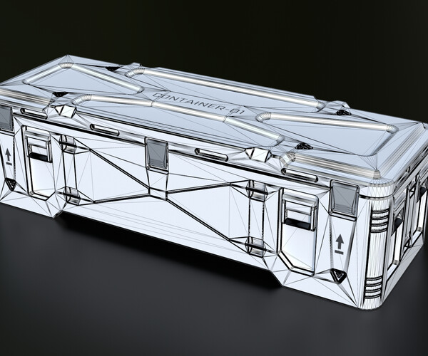 ArtStation - Sci-Fi Container_1 | Resources