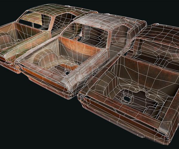 ArtStation - Car Body - 04 | Game Assets
