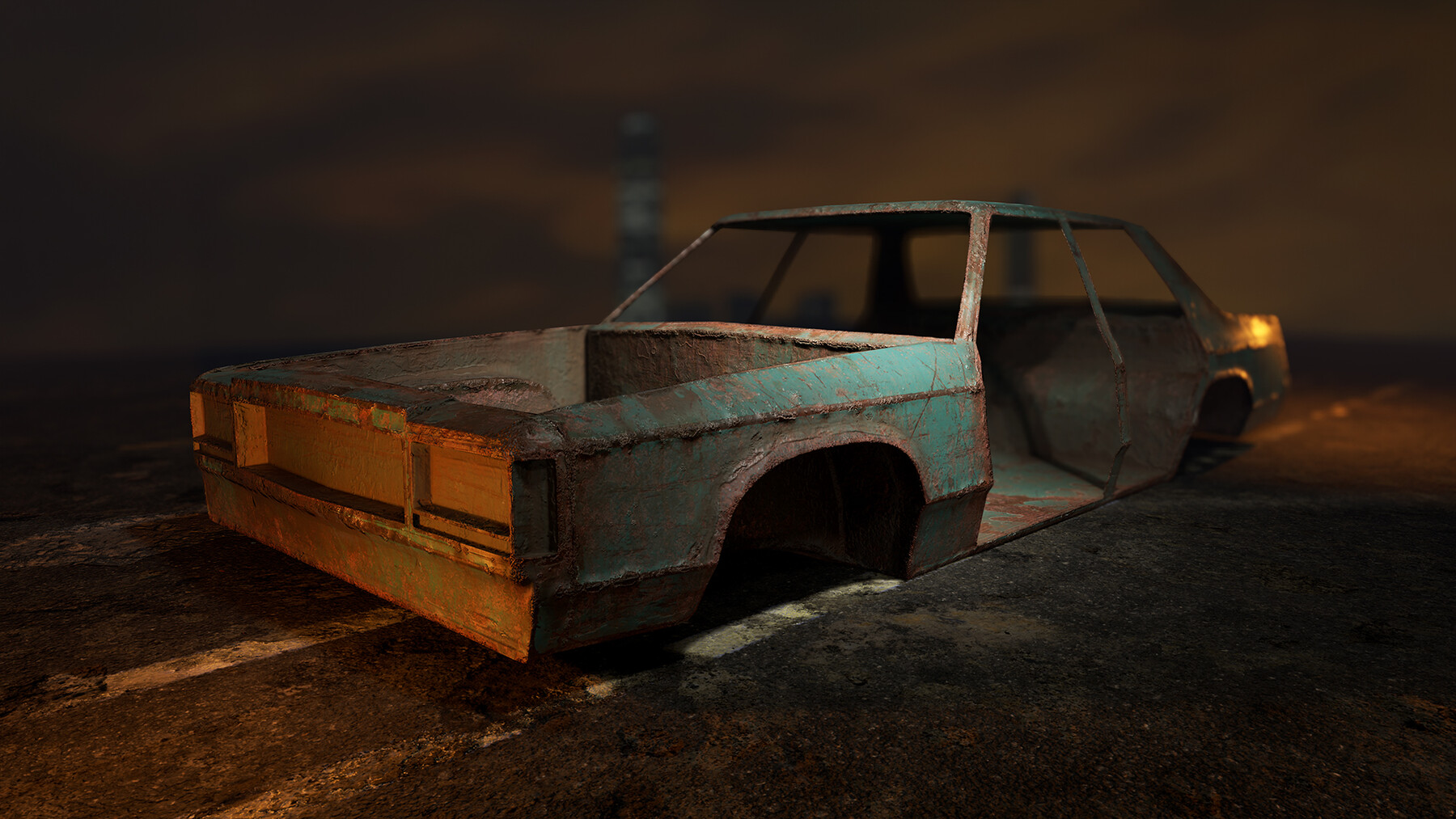 ArtStation - Car Body - 01 | Game Assets