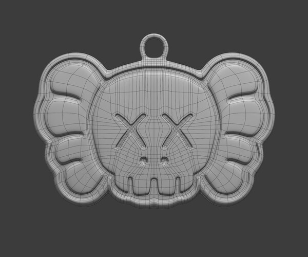 ArtStation - KAWS Companion Necklace | Resources