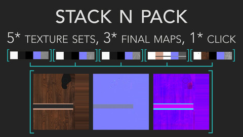 ArtStation - Stack N Pack - Painter Plugin | Resources