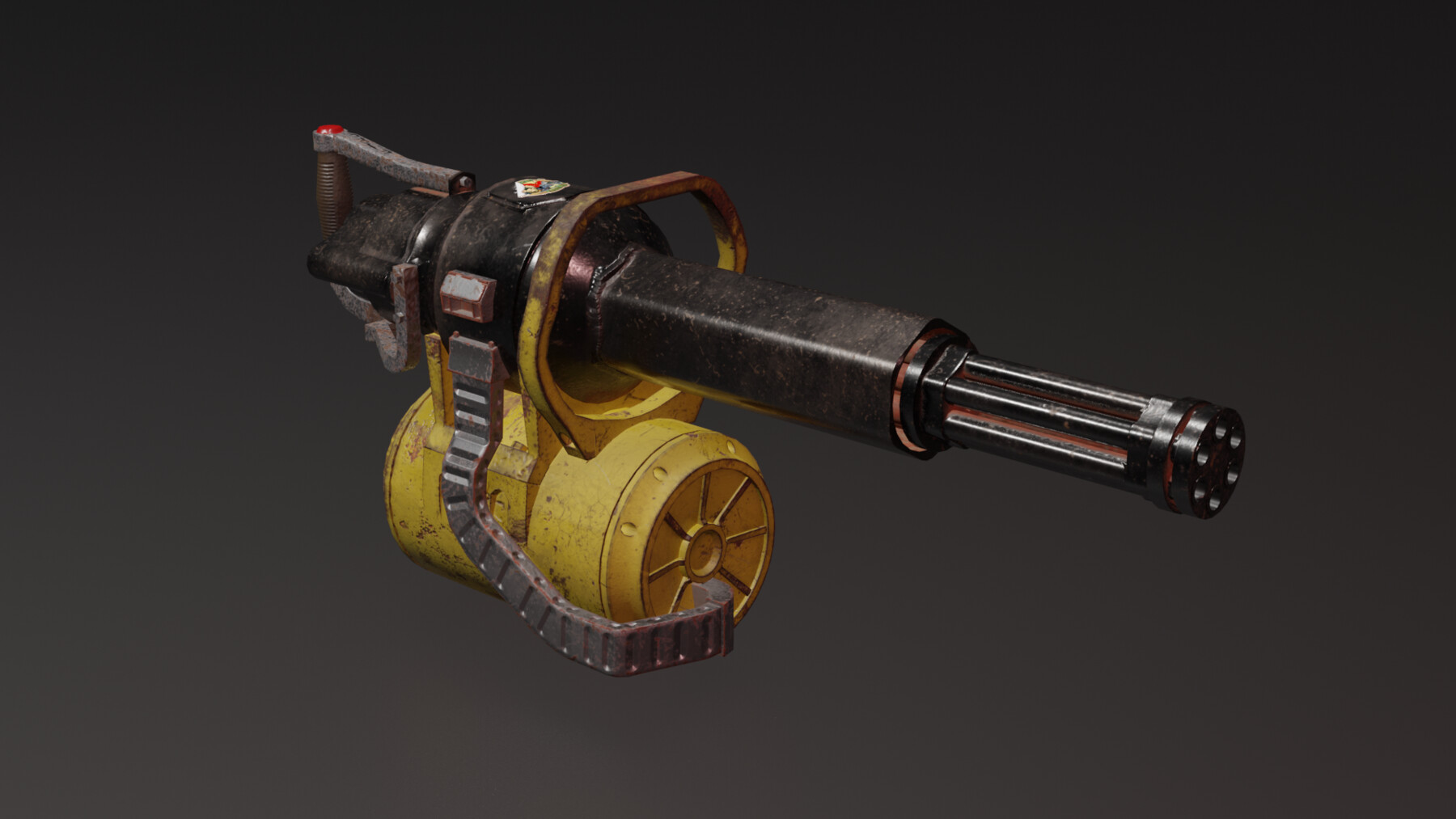 ArtStation - Minigun | Game Assets