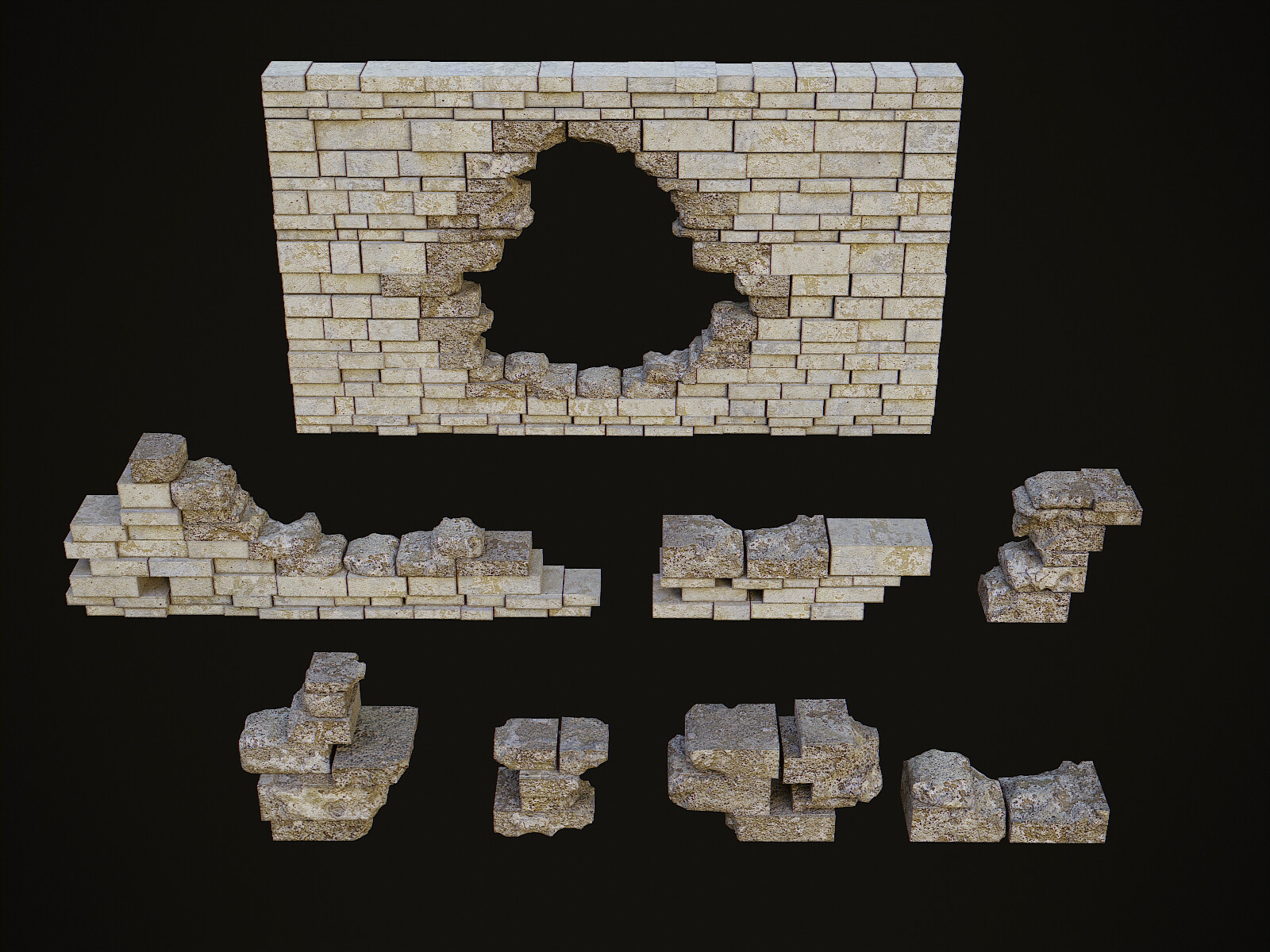 ArtStation - Ancient Ruins | Game Assets