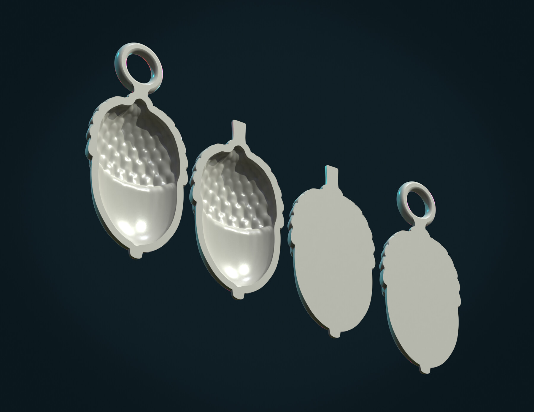 ArtStation - Acorn relief | Resources