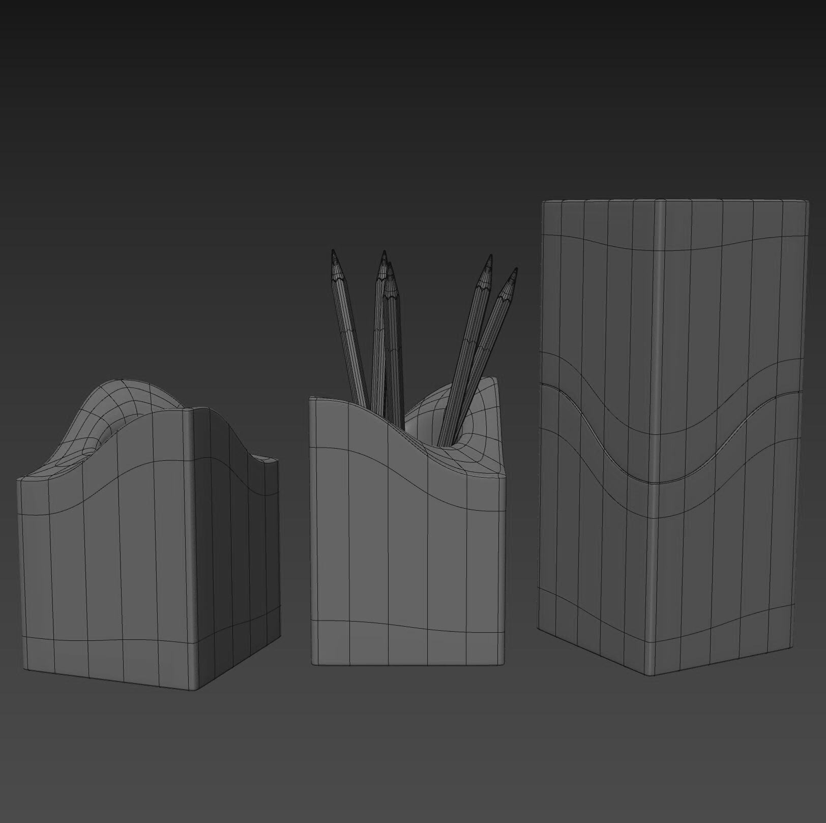 ArtStation - Pencil Holder | Resources