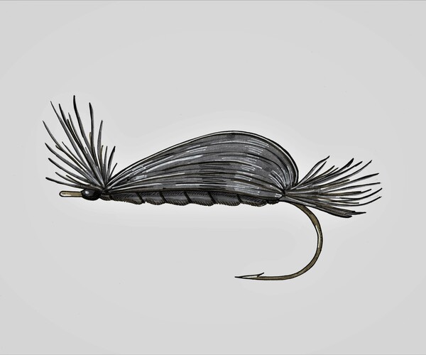 ArtStation - Tom Thumb fly pattern | Artworks