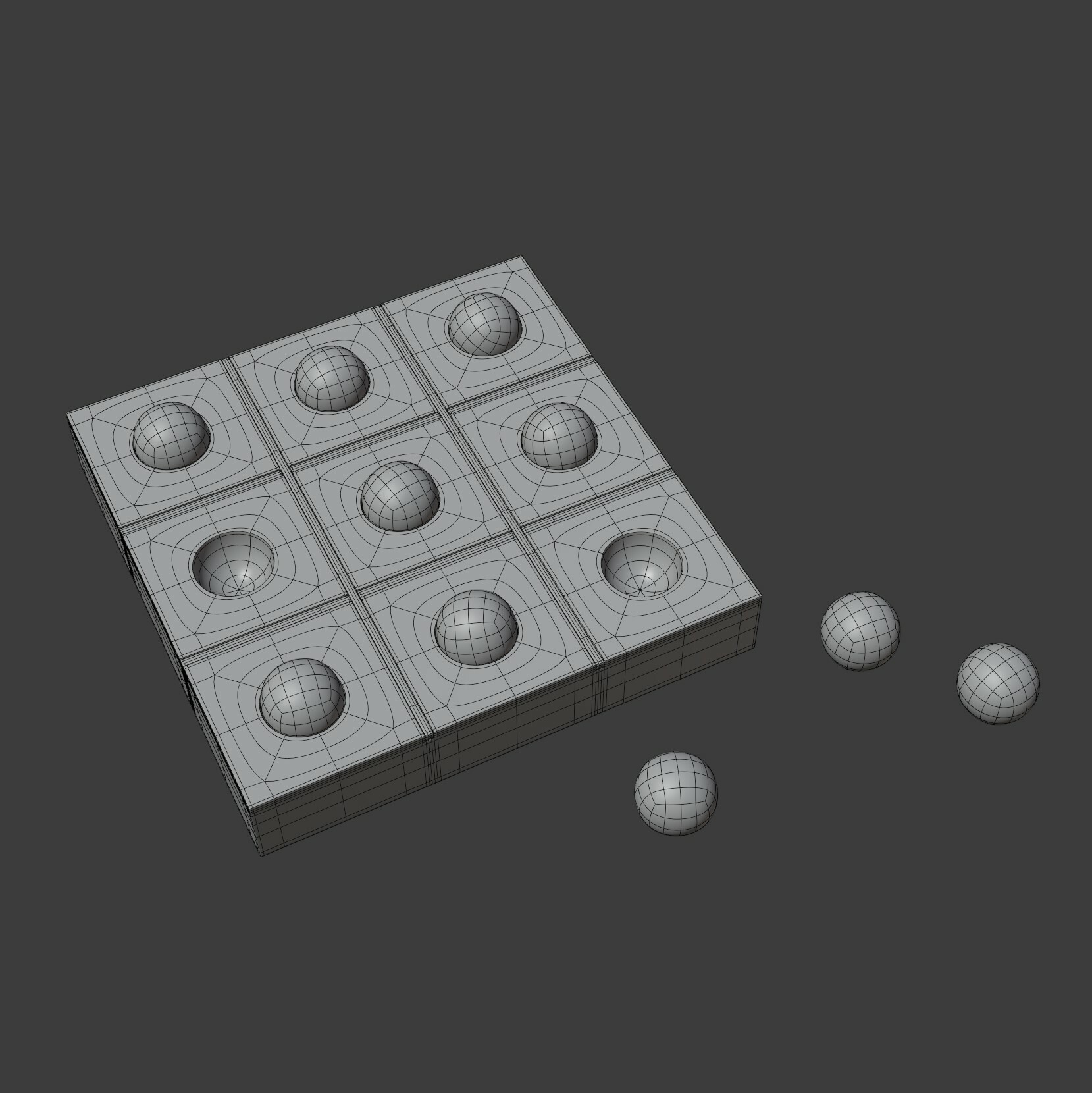 ArtStation - Tic Tac Toe Set | Resources