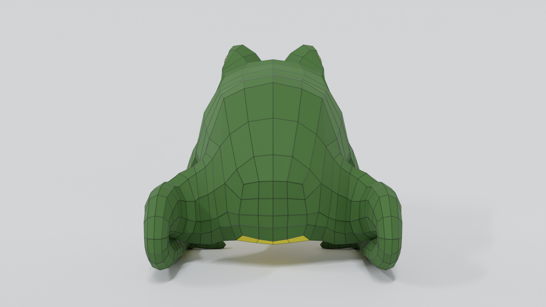 ArtStation - Low Poly Cartoon Frog | Game Assets