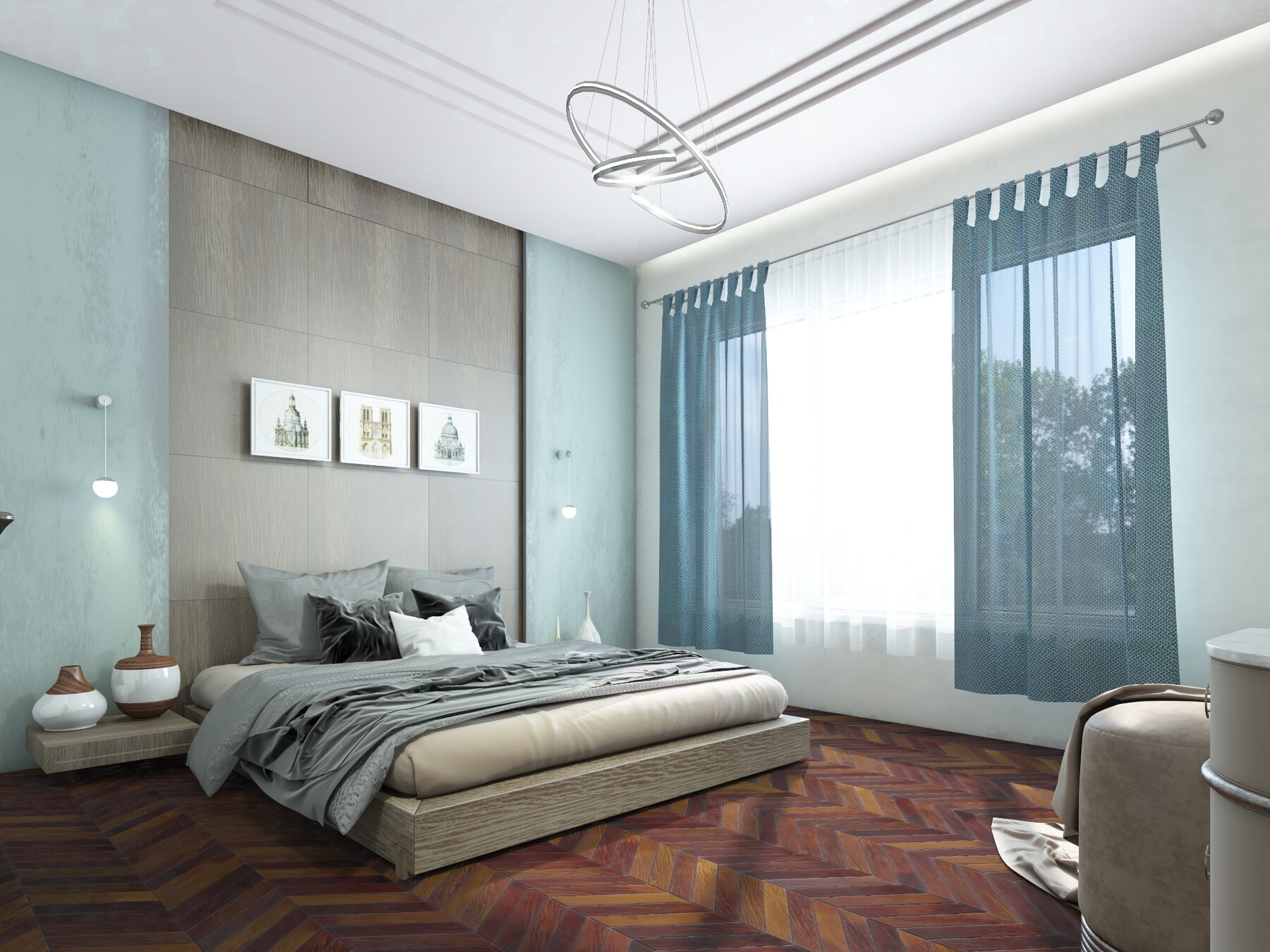 ArtStation - Bedroom interior scene | Resources