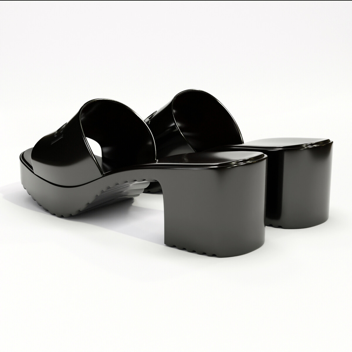 ArtStation - Rubber Slide Sandal | Resources