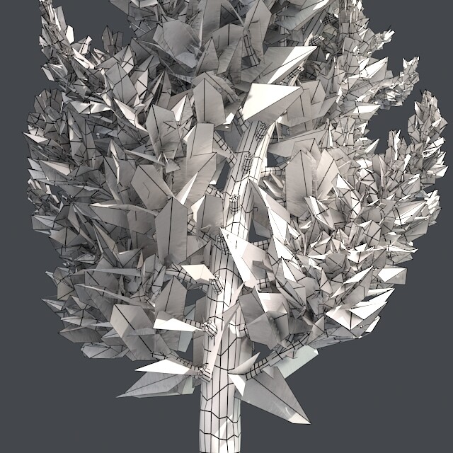 ArtStation - Hollywood Juniper Topiary Tree | Resources