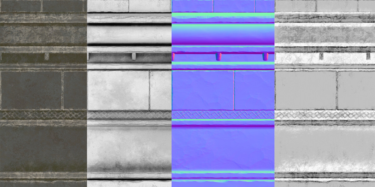 ArtStation - Trim Sheets - Game Ready | Game Assets