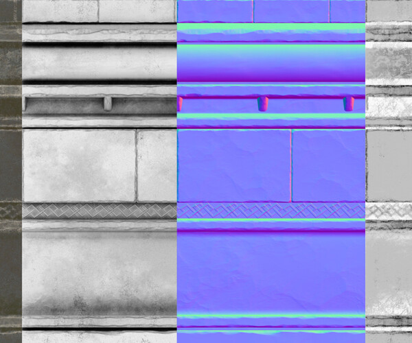 ArtStation - Trim Sheets - Game Ready | Game Assets