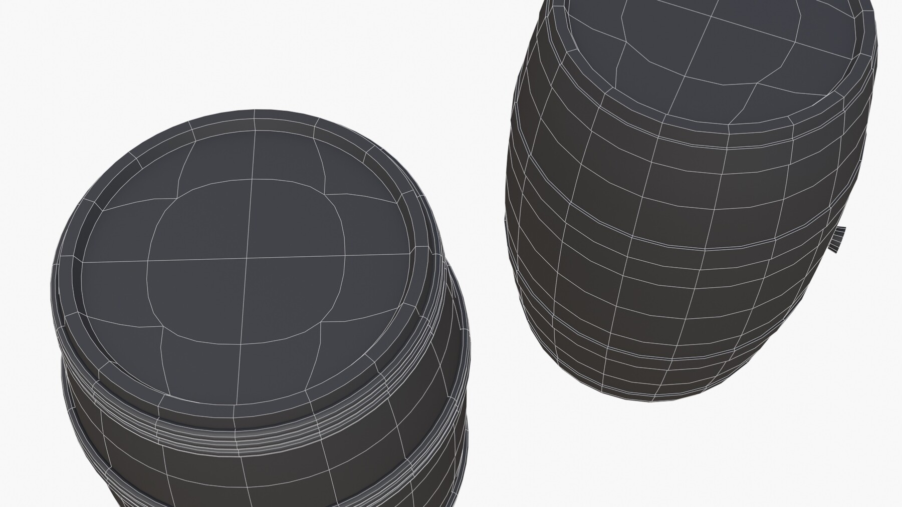 ArtStation - Wooden Barrels Assets 5 | Game Assets