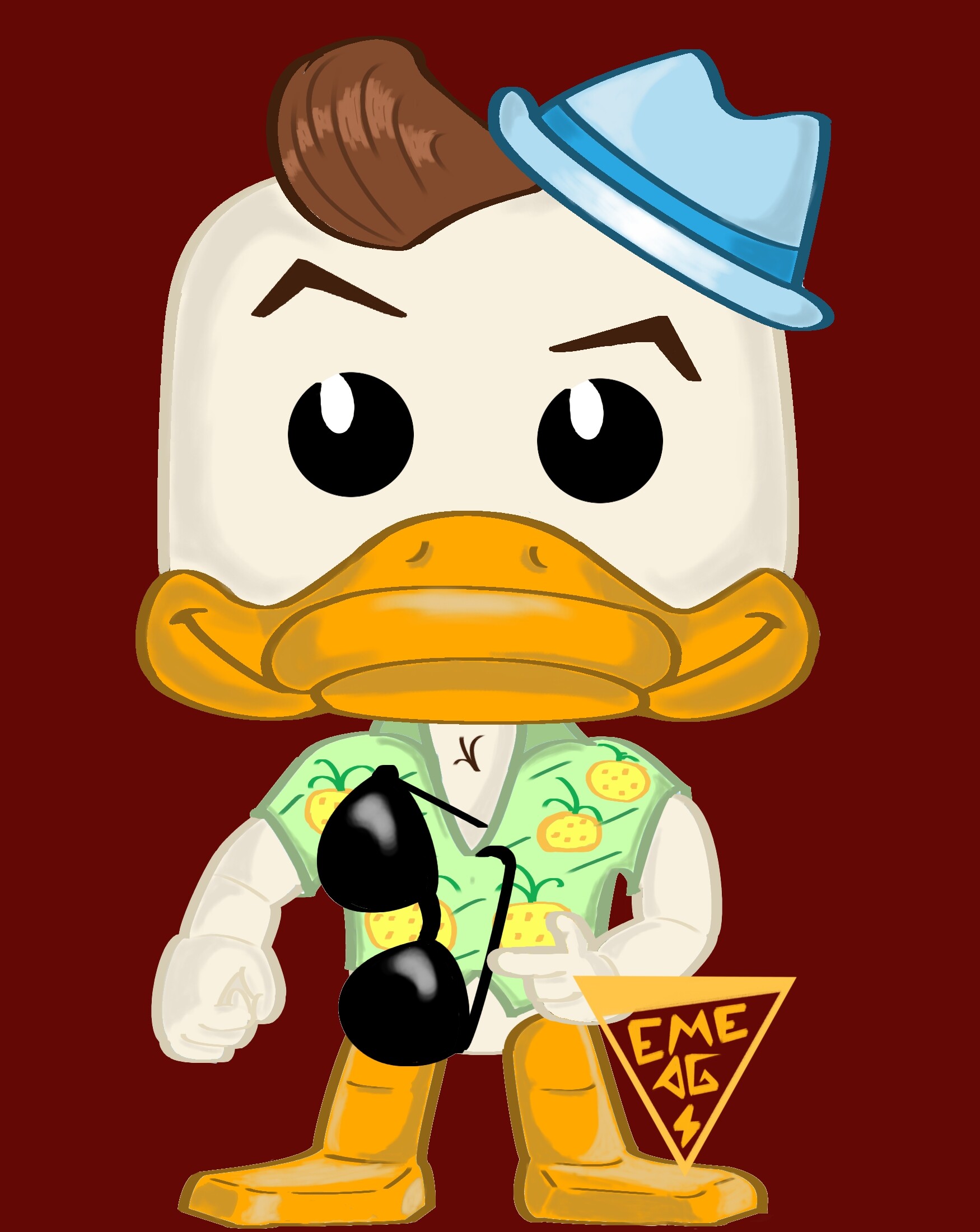 ArtStation - Ducky R. Duckman toy design | Artworks