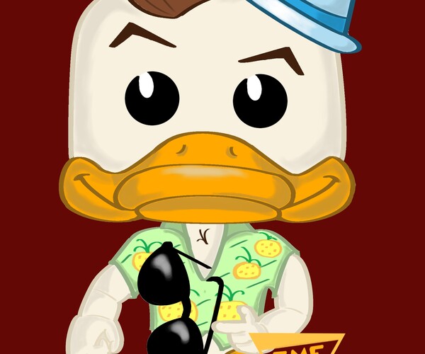 ArtStation - Ducky R. Duckman toy design | Artworks