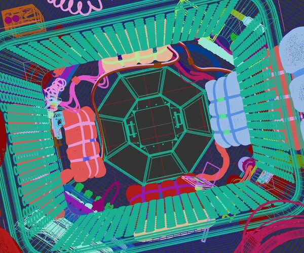 ArtStation - Space shuttle interior 3d model | Resources