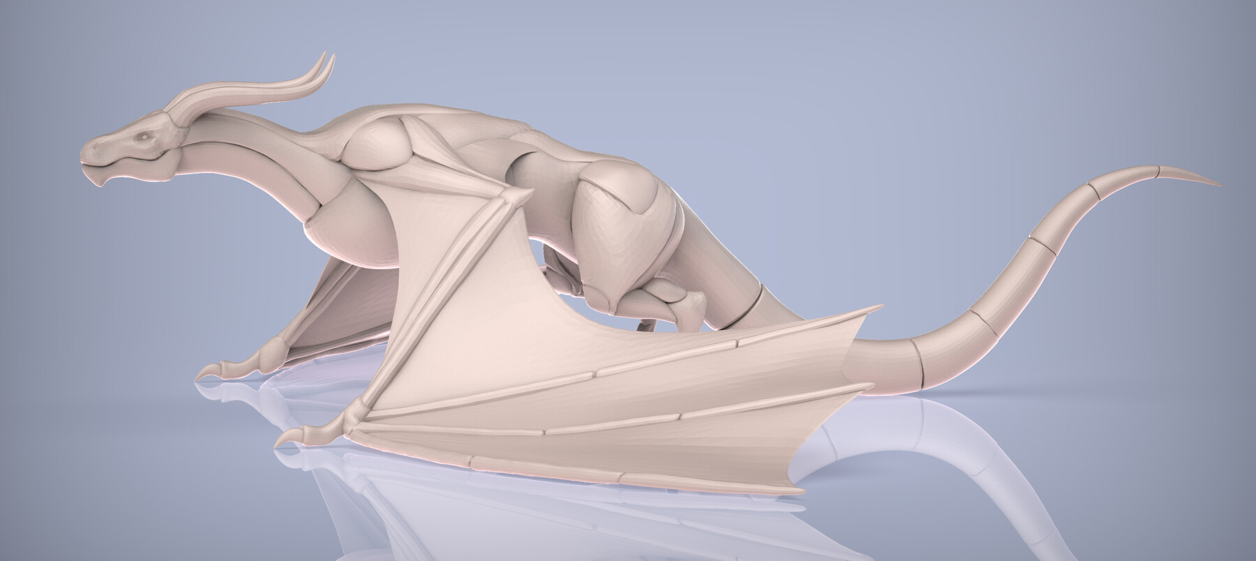 ArtStation - Dragon + Wyvern Base Meshes | Resources