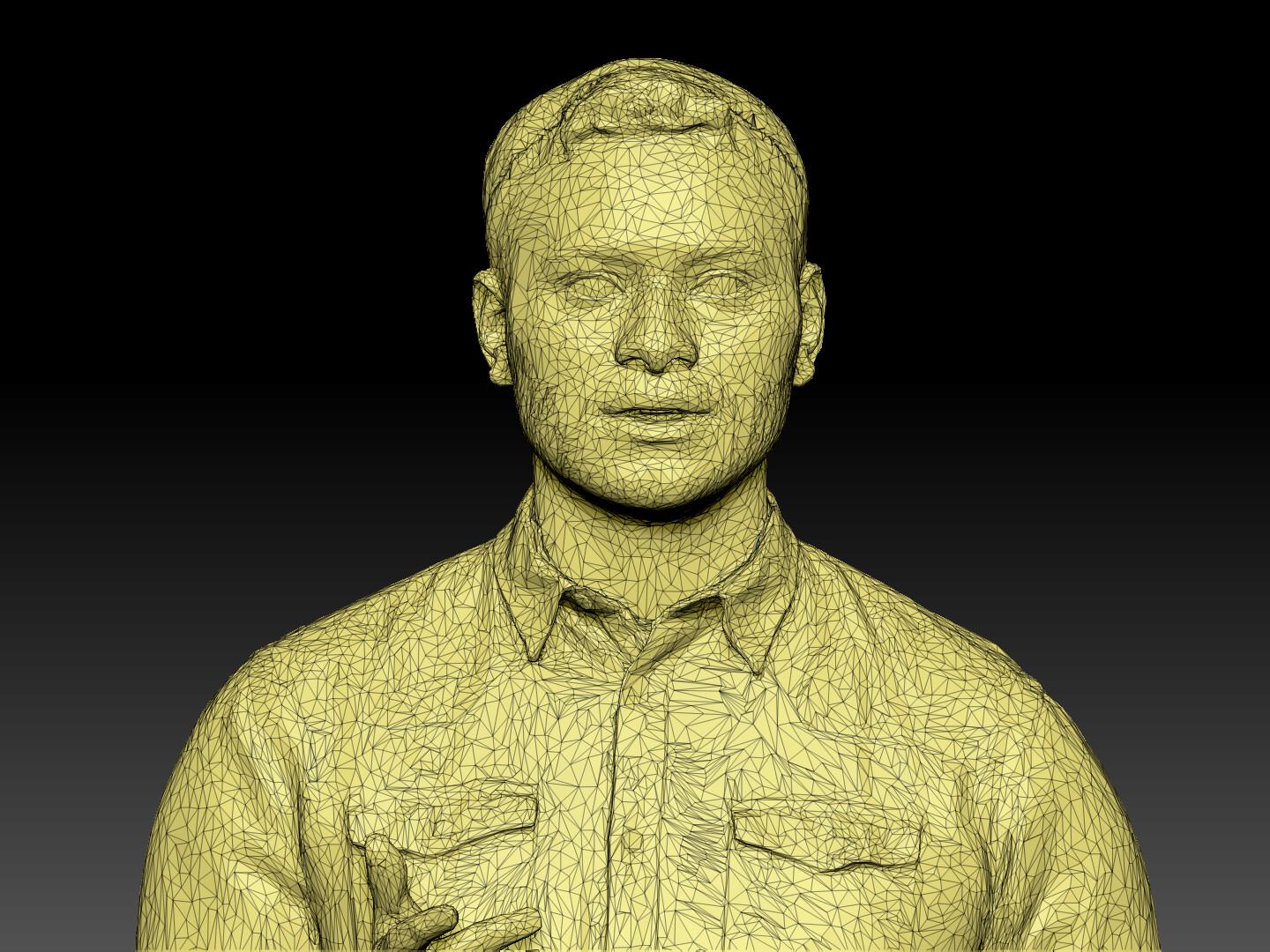 ArtStation - Handsome young man in shirt explaining something 238 ...