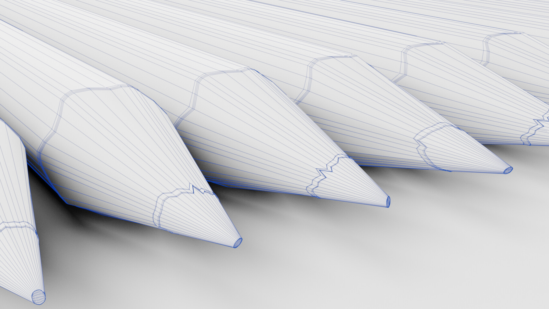 ArtStation - Colored Pencils Low Poly | Resources