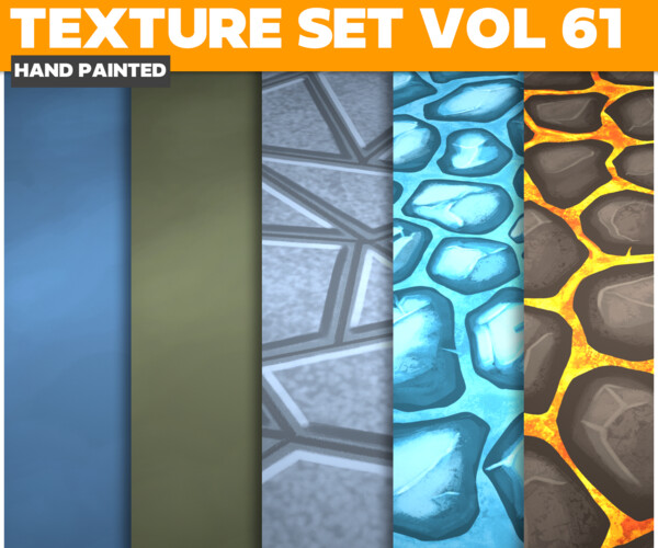 ArtStation - Mix Vol.61 - PBR Textures | Game Assets