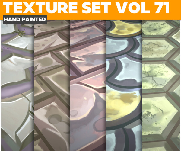 ArtStation - Mix Vol.71 - PBR Textures | Game Assets