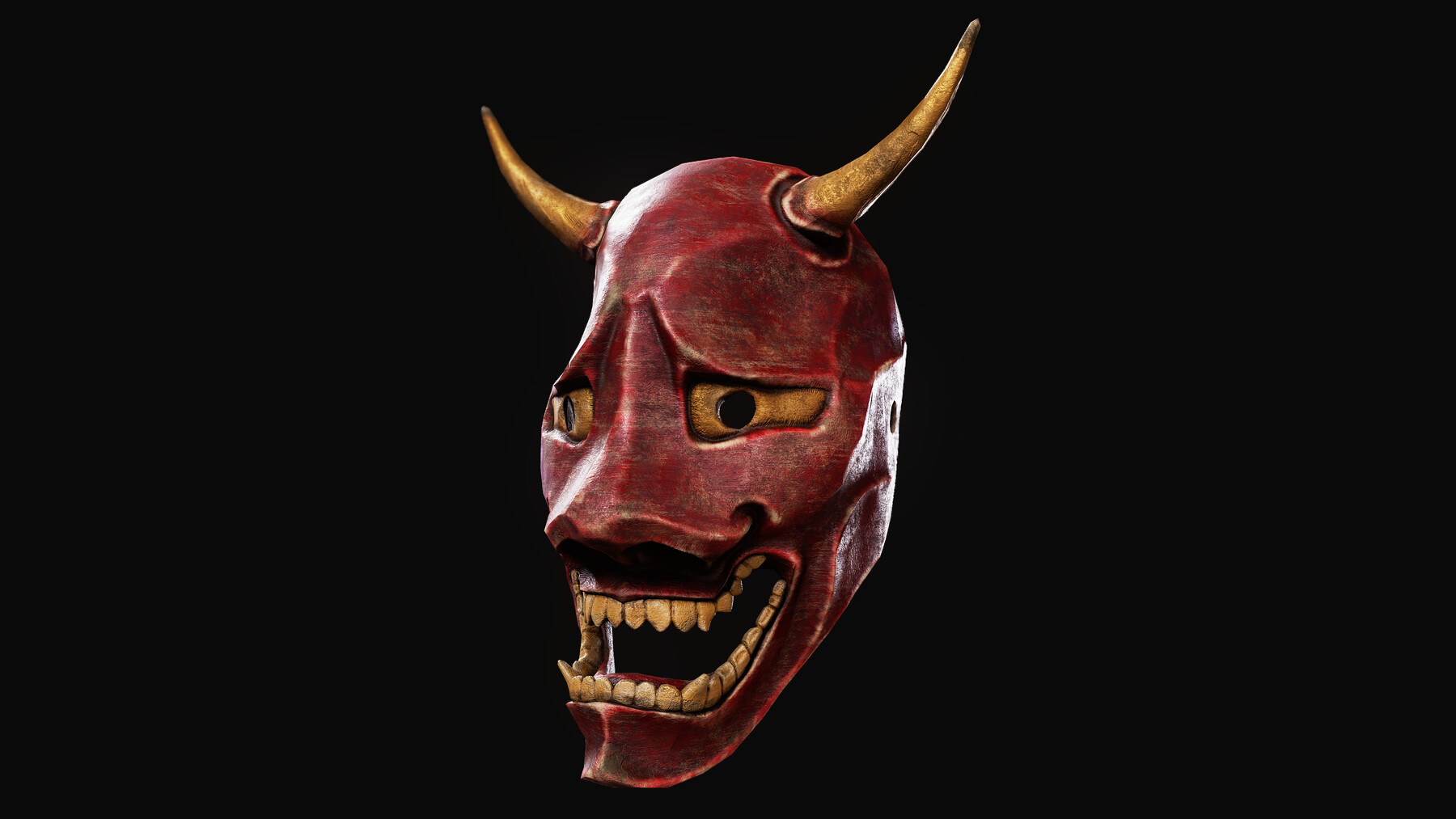 ArtStation - Oni Mask (Game Asset) | Resources