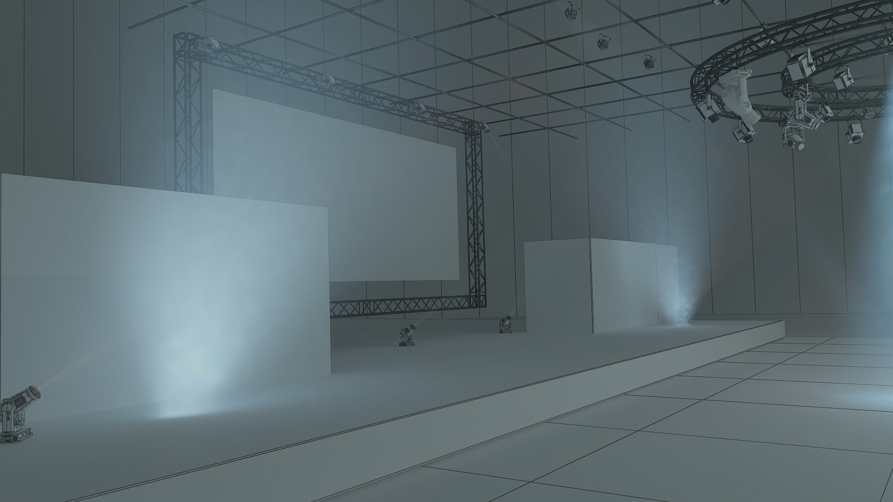 ArtStation - Virtual Stage Set 1 | Resources