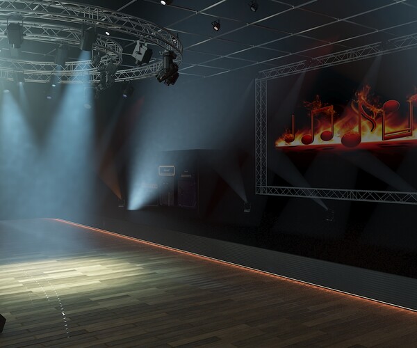 ArtStation - Virtual Stage Set 1 | Resources