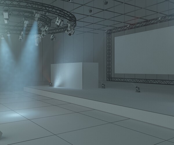 ArtStation - Virtual Stage Set 1 | Resources