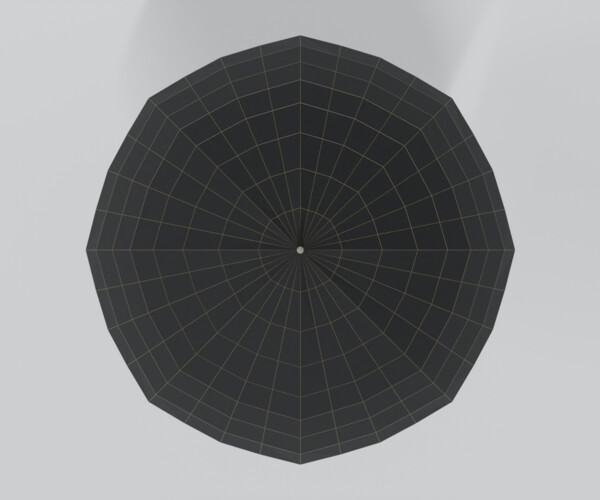 ArtStation - Low Poly Cartoon Umbrella | Game Assets