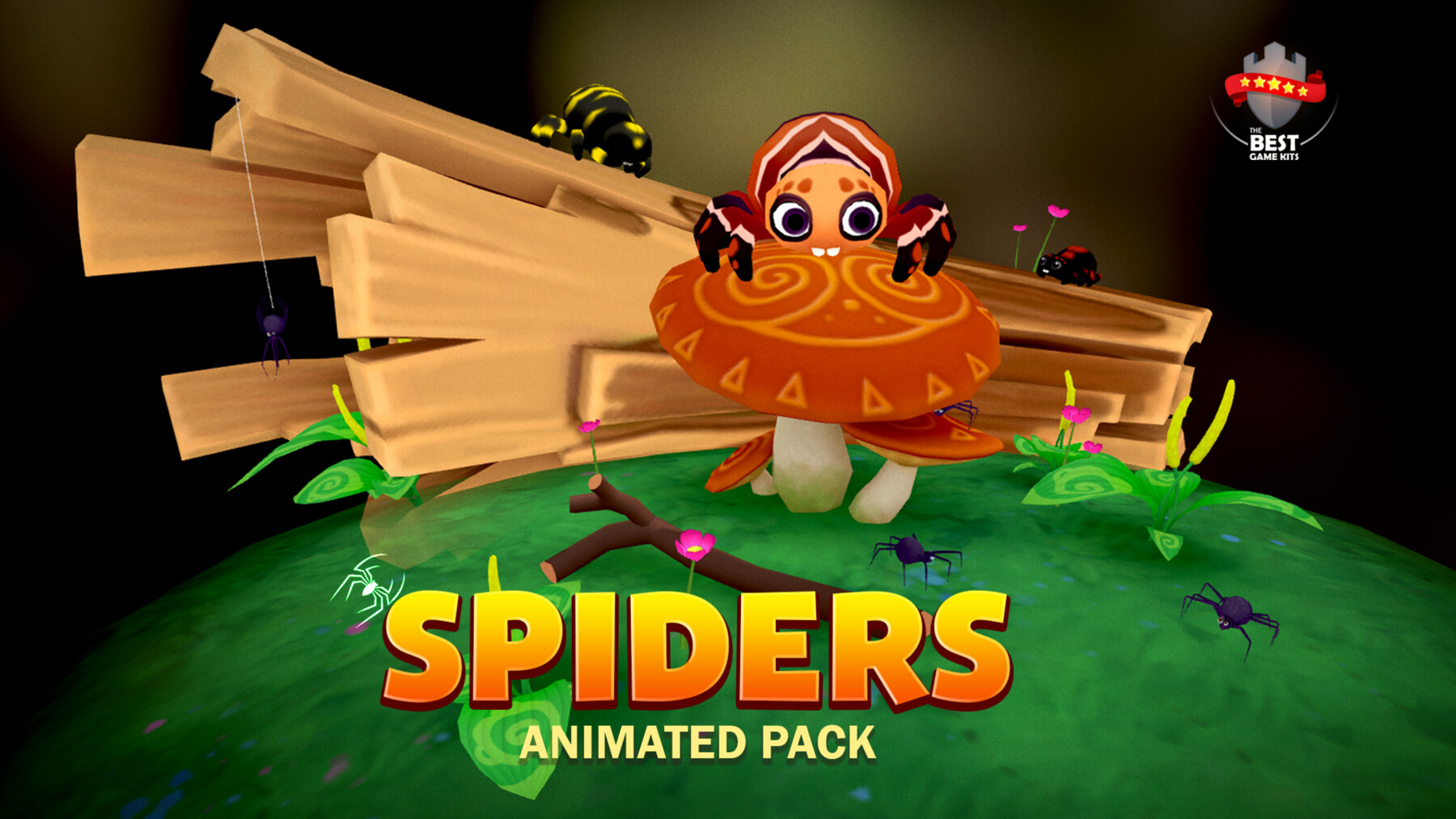ArtStation - Spiders animation pack | Game Assets