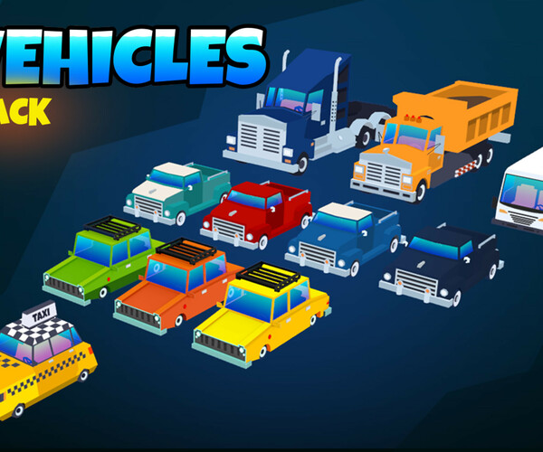 ArtStation - Vehicles pack | Game Assets