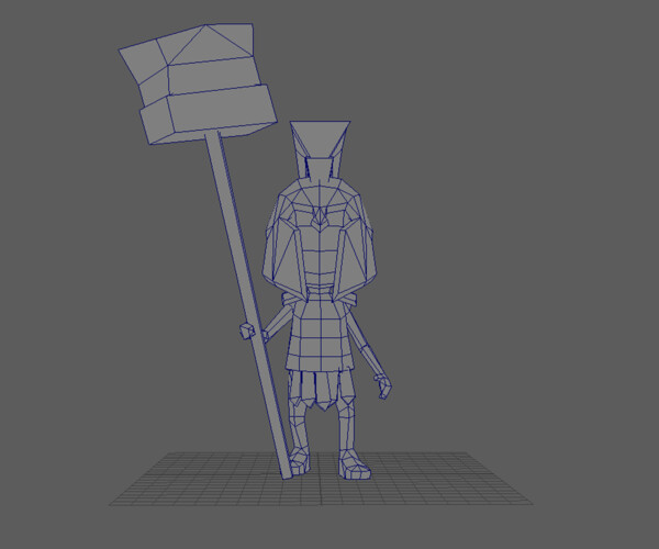 ArtStation - Gladiator animated character | Game Assets