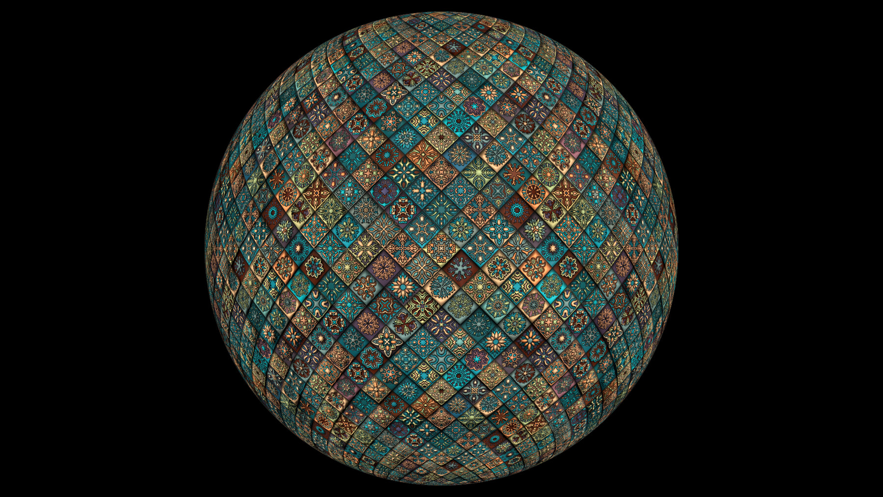 Tomato Knight - Colorful Tile Material Design / Substance Painter