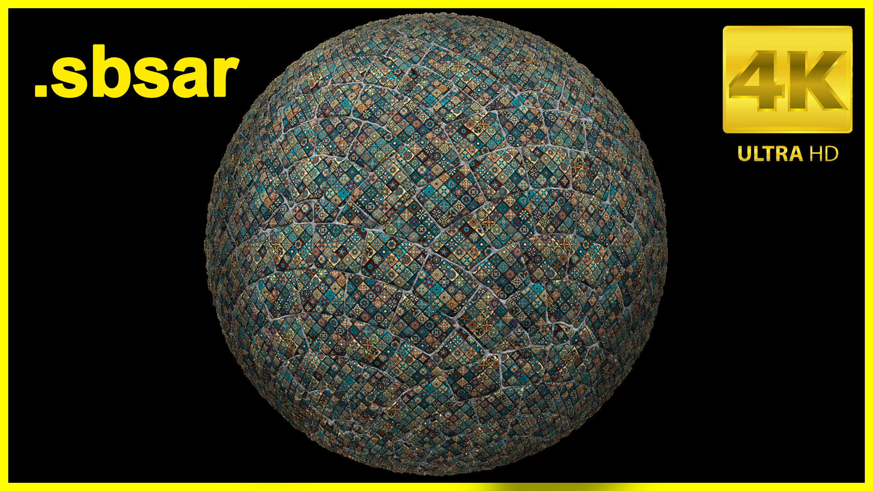 Tomato Knight - Tile Material Design V1 / Substance Painter / Sbsar