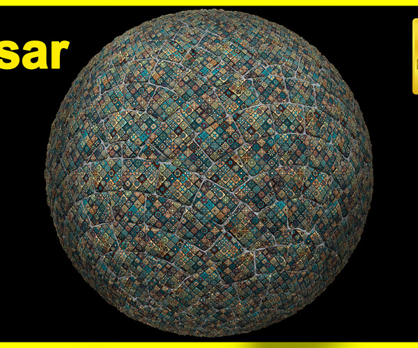 ArtStation - Tile Material Design V1 / Substance Painter / Sbsar ...