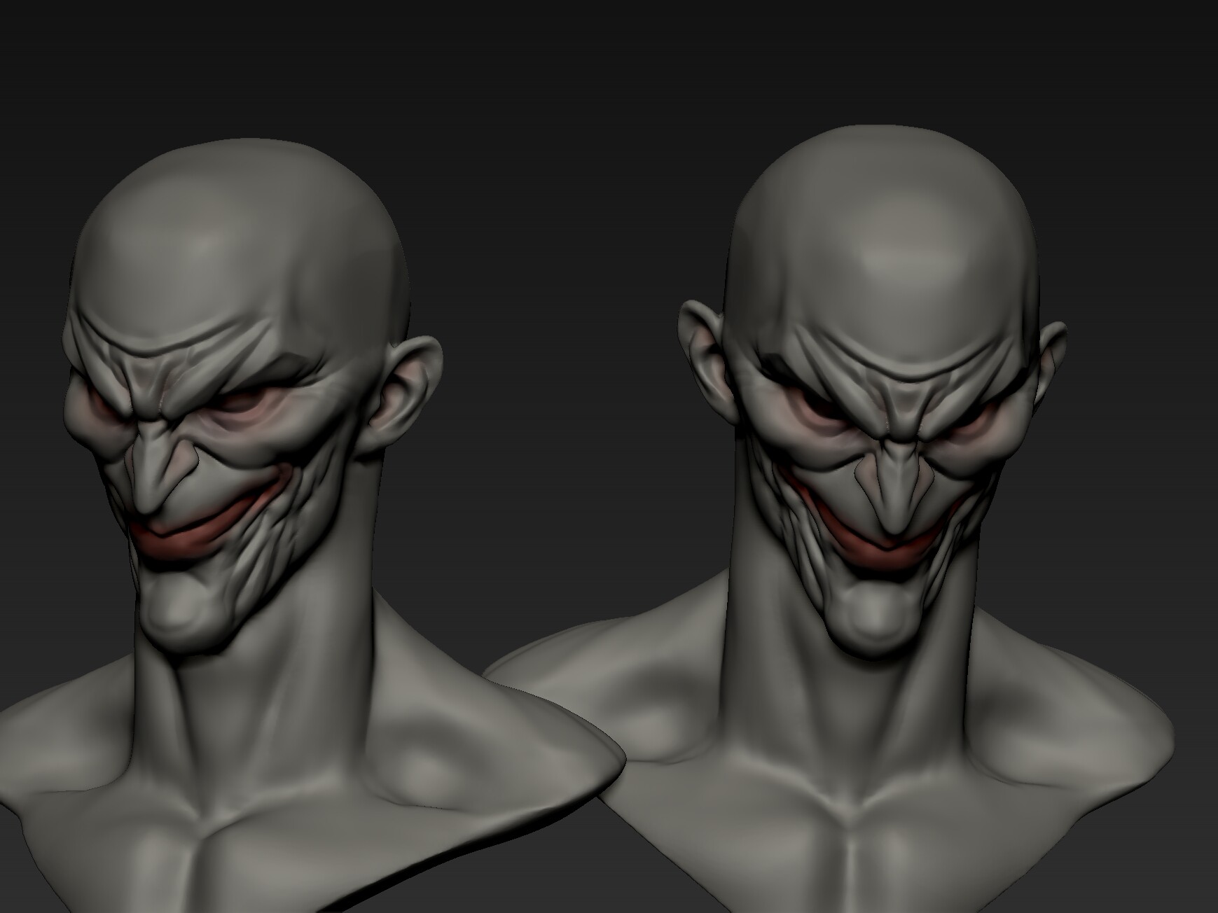 ArtStation - Male comic enemy head | Resources